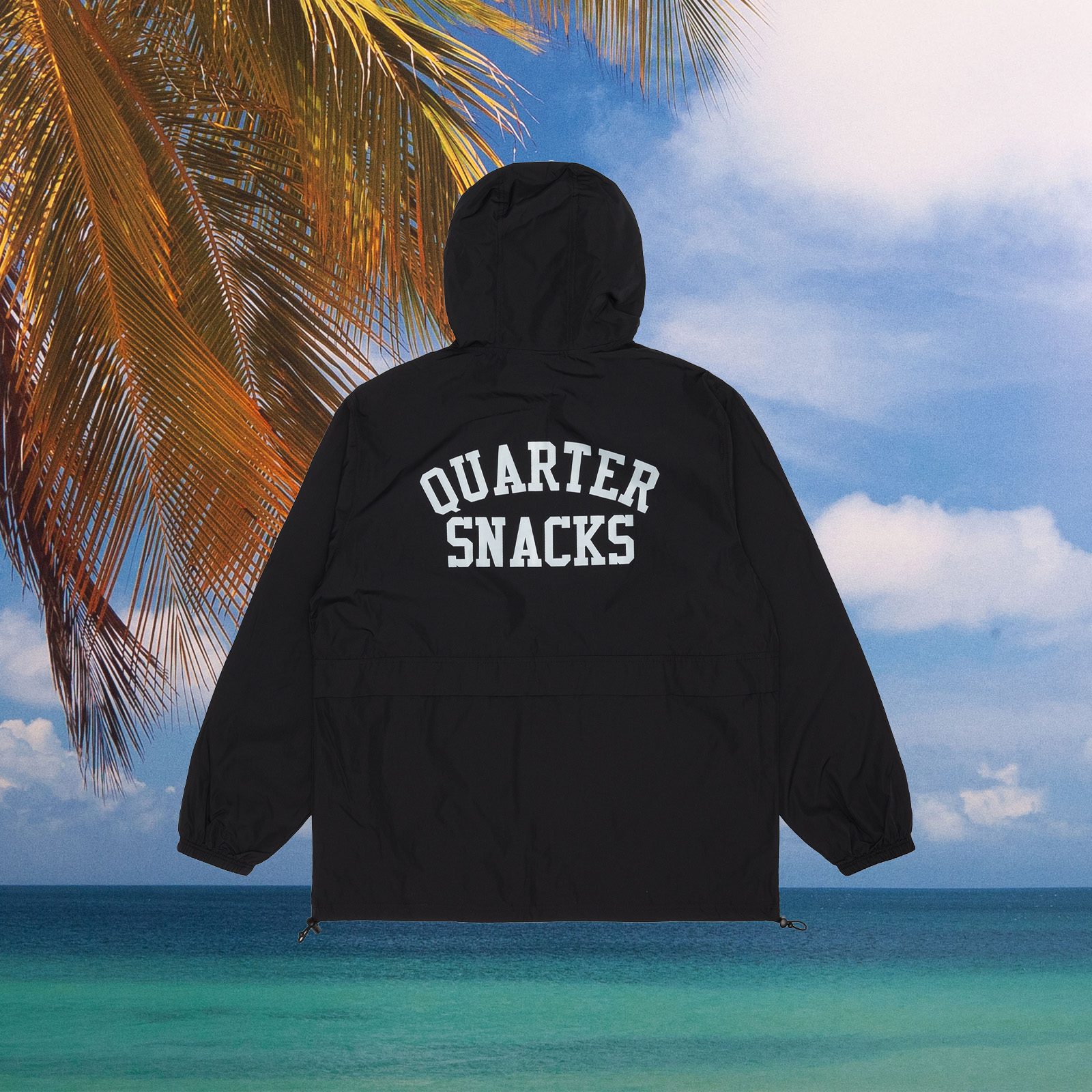 Quartersnacks - Arch Logo Anorak - Black kaufen im SooHotRightNow ...