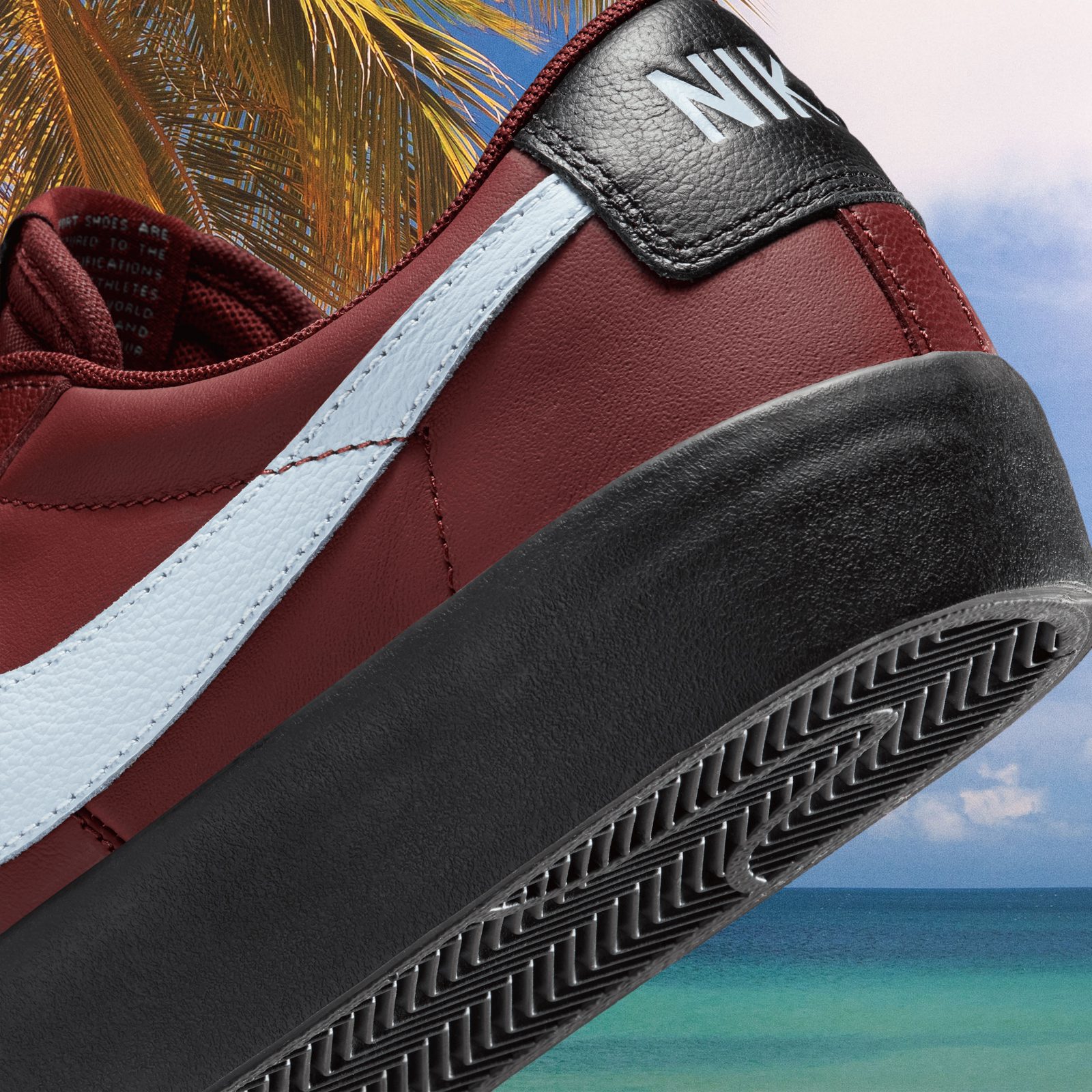 Nike SB - Blazer Low GT - Dark Team Red / LT Armory Blue at ...