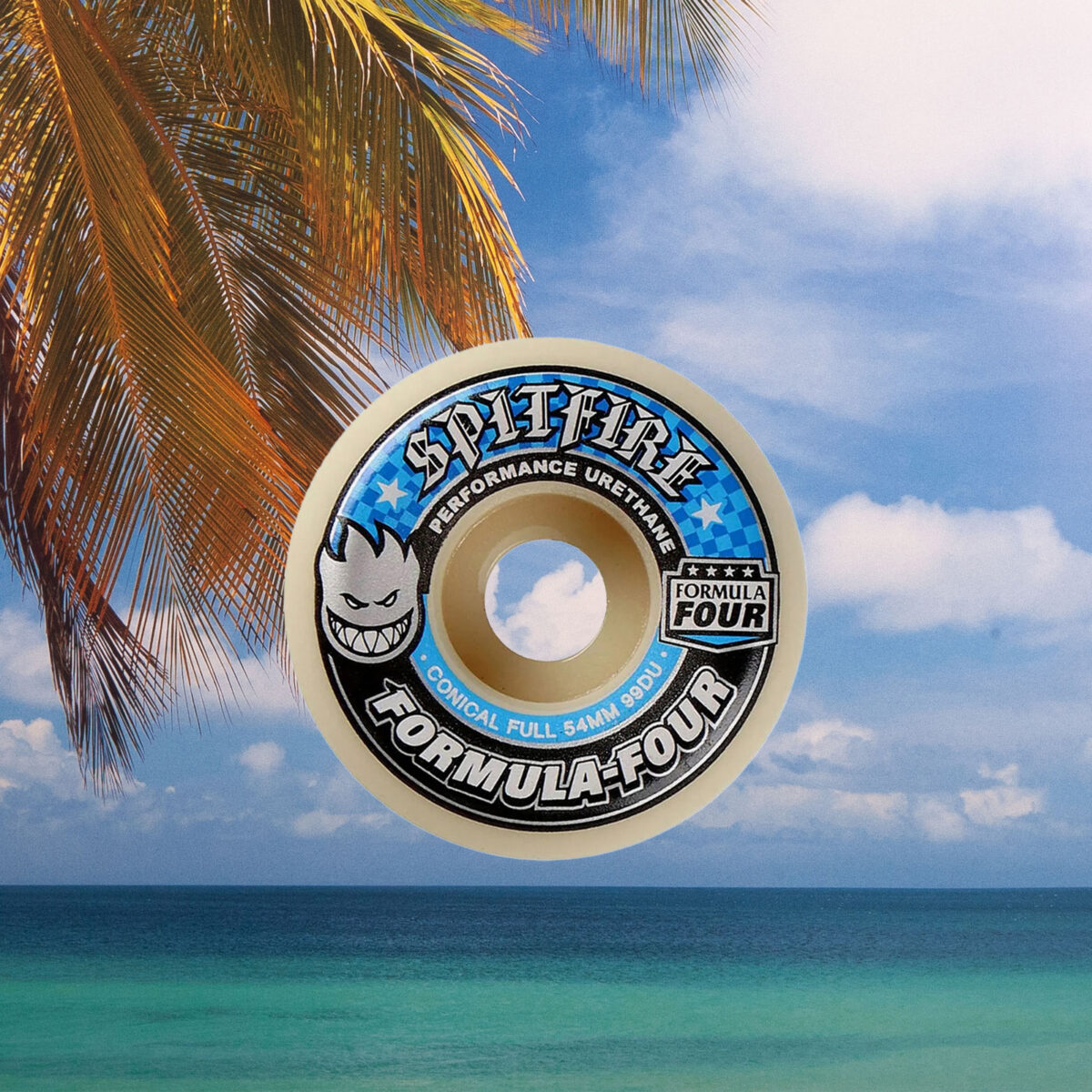 Spitfire Wheels - Formular Four - Conical Full Natural - Wheels - 99A ...