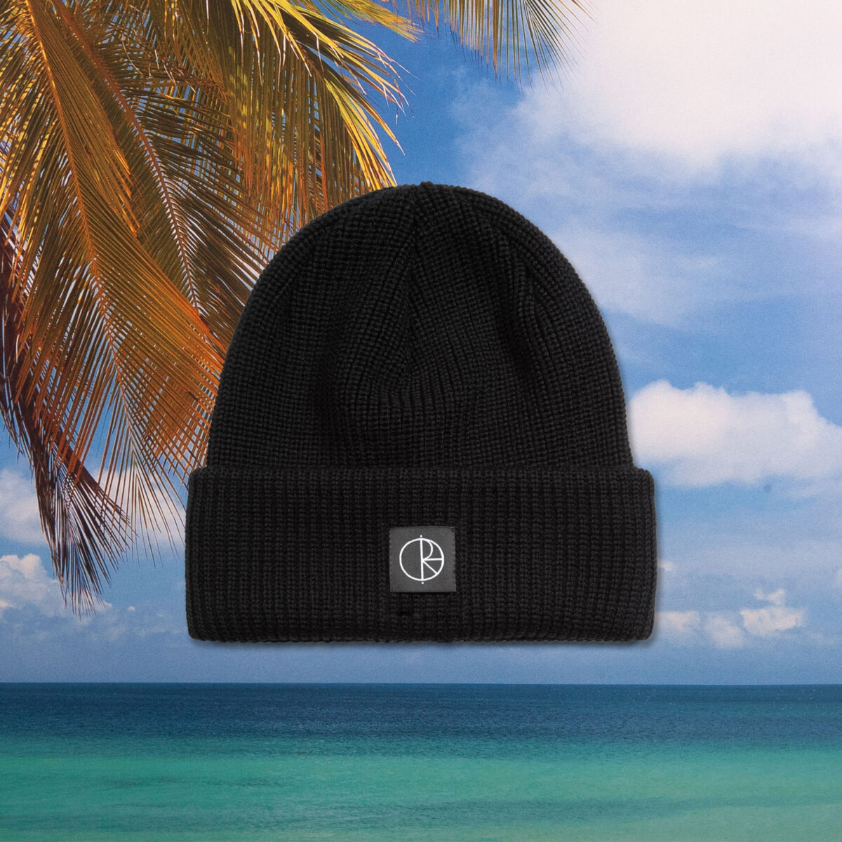 Polar Skate Co. - Double Folded Merino Beanie - Black kaufen im ...