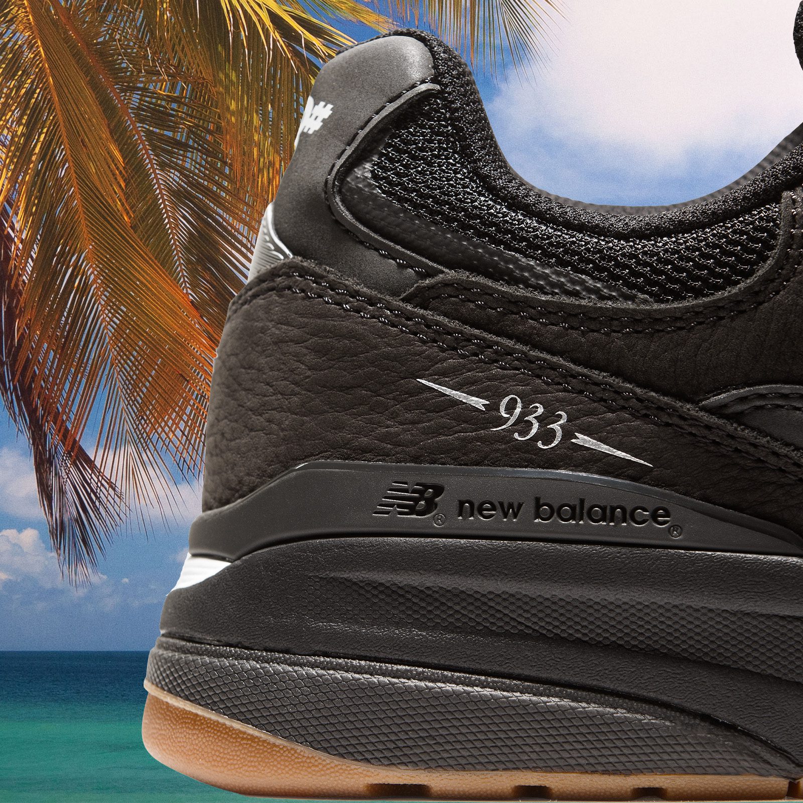 New Balance Numeric - Reynolds 933 - NM933NAP - Black / Black at ...