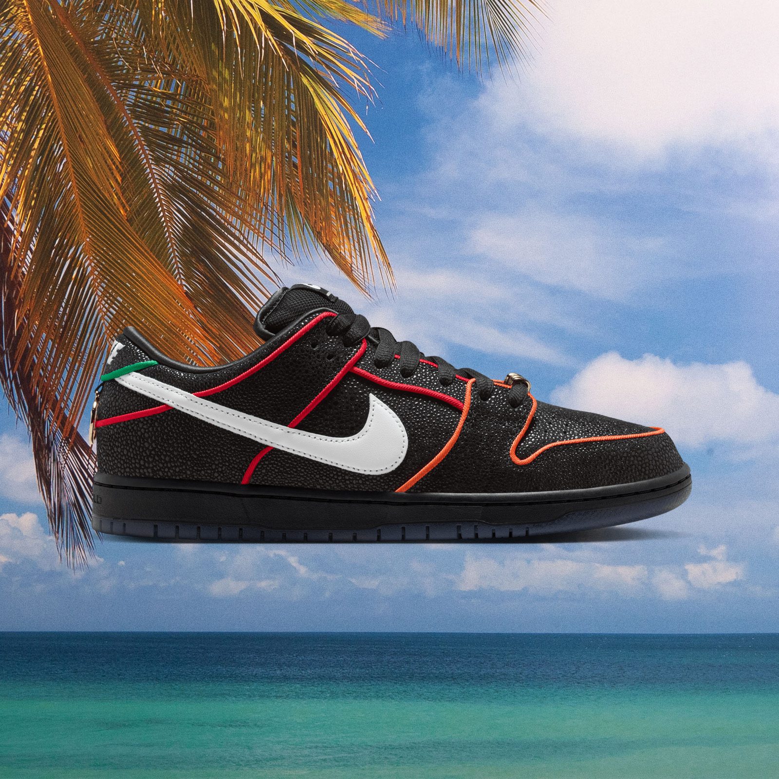 Nike SB - Dunk Low Pro QS "Bronx Girls Skate" - Black / White ...